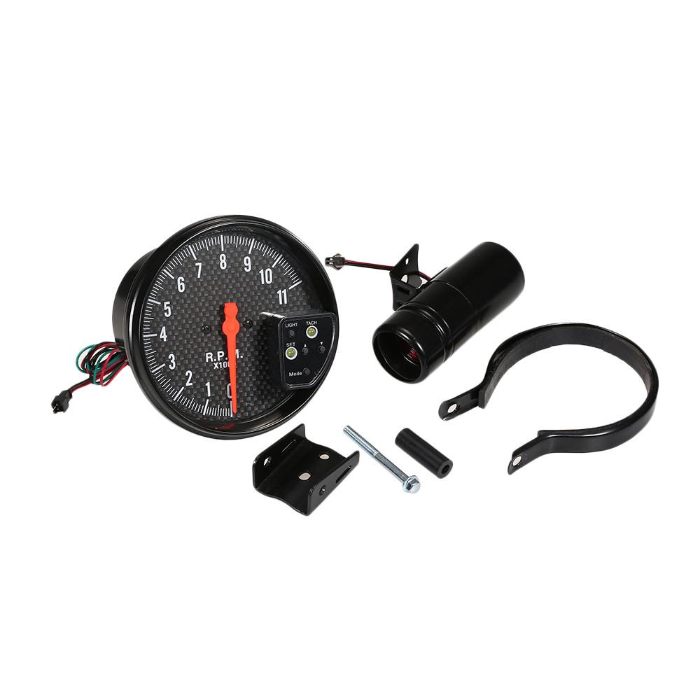 Buy 3.5" Car Pointer Tachometer Gauge Tacho RPM Meter Stepper Motor 7 ...