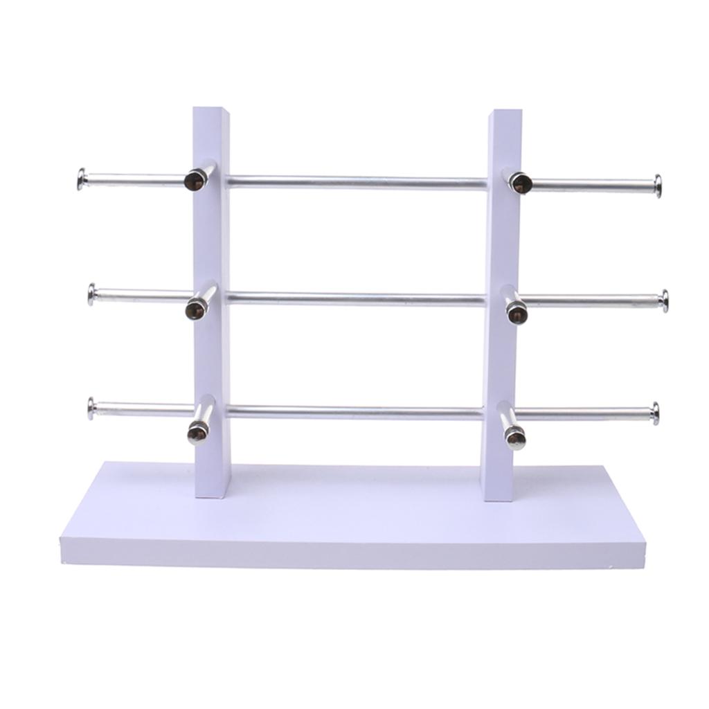 Buy Wood Sunglass Glass Rack Frame Display Stand Holder Organizer White ...