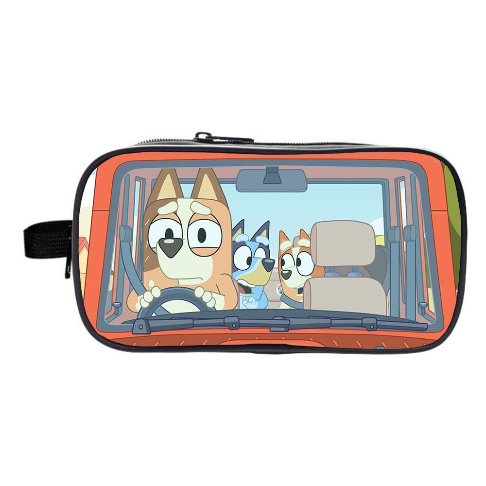 Buy Bluey 3D Printing Pencil Case School Simple Kawaii Pencil Bag Pouch ...