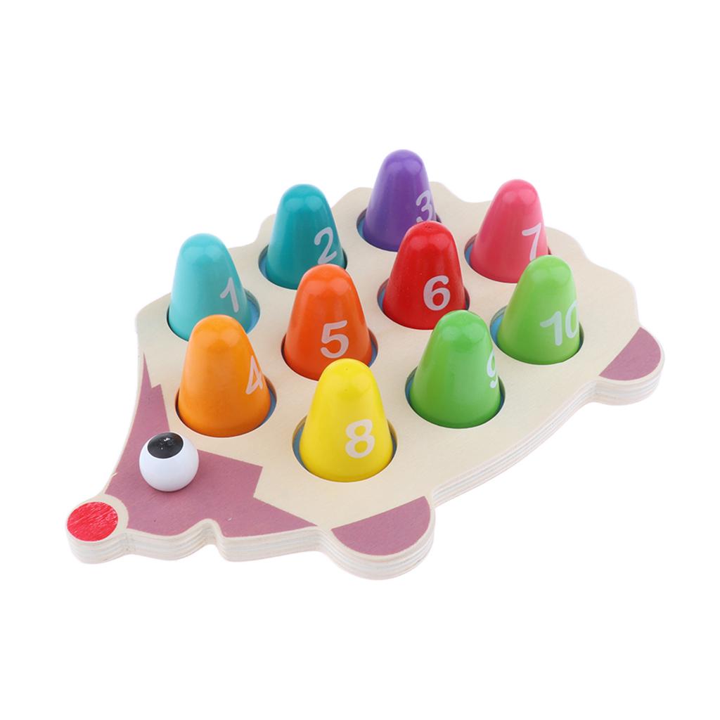 Buy Montessori Educational Toys Kids Math Number Counting Matching at ...