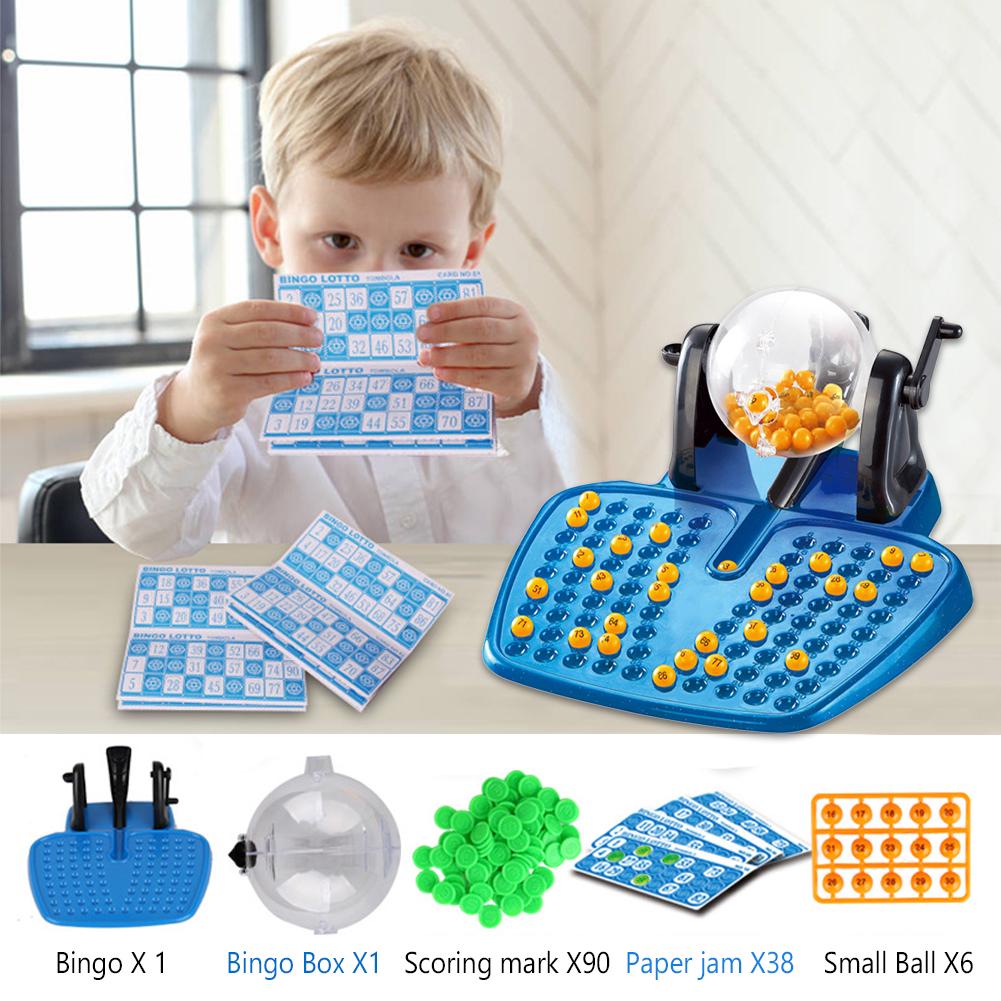 Bingo Lotto Toys Kids Children Family Game Play Sets 90 Balls Bingo ...