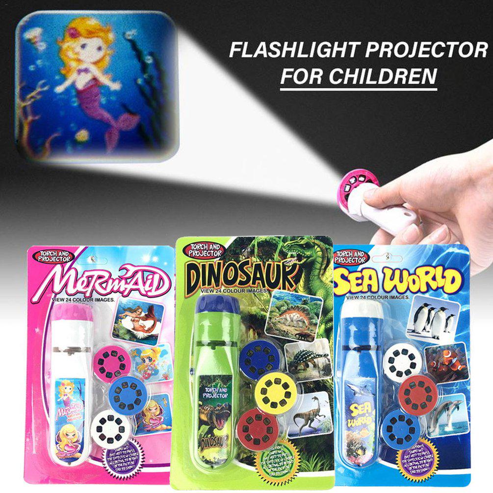 Buy OD Mini Projector Flashlight Educational Light-up Toy Kids ...