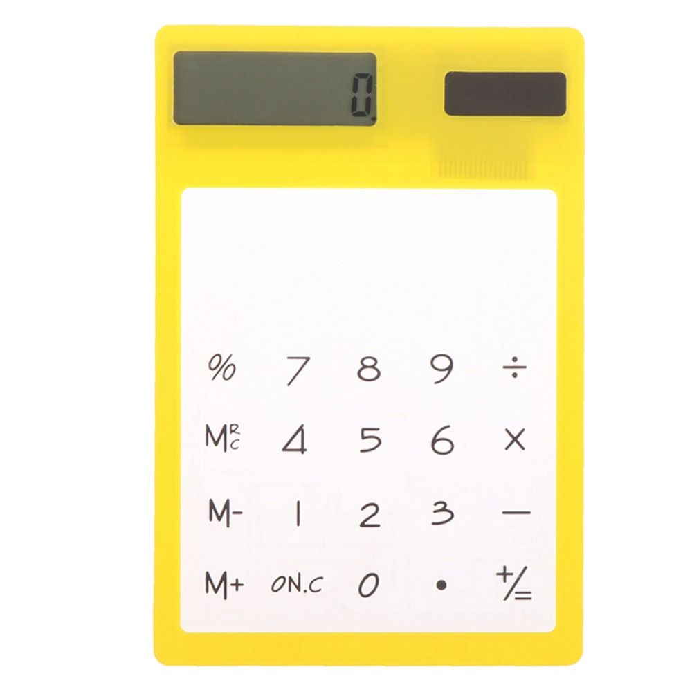 8-Digit Display Mini Calculator Touch Screen Student Calculators School ...