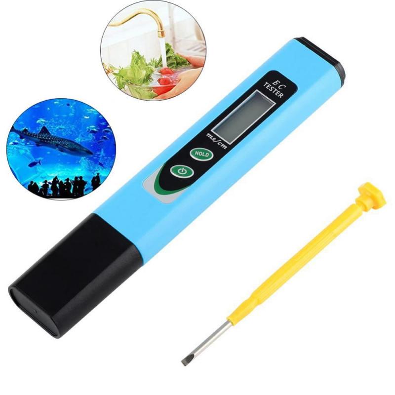 Digtal Water Quality Test Meter Tool TDS&EC Temperature 0-9990 ppm ...