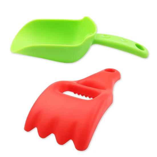 Satın alın 5Pcs/Set Sand Digging Tools Folding Storage with Molds Fun ...