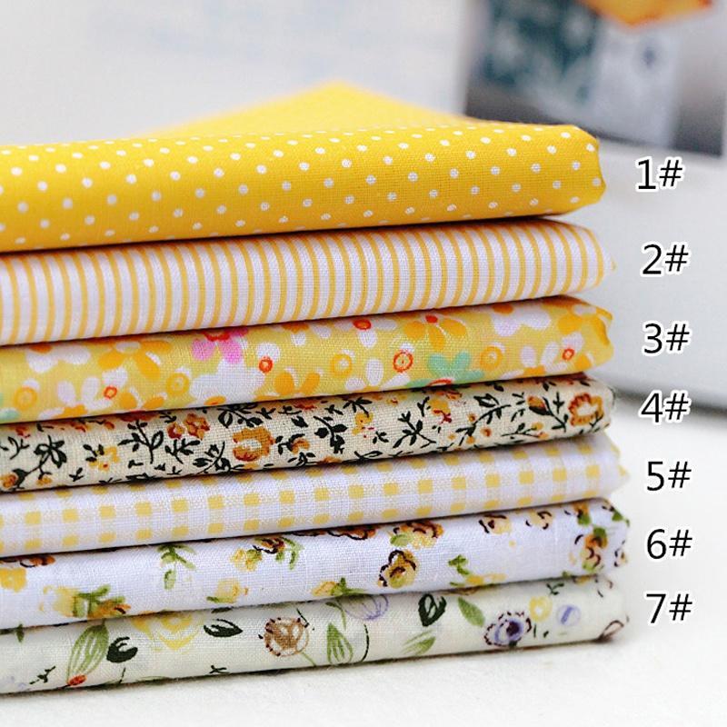 DIY 25*25cm Bundle Stash Tissue Cloth 100% Cotton Sewing Flower Fabric ...