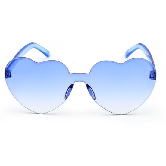 Buy Sun-resistant Clear Lens Fashion Sunglasses Trendy Sun Protection ...