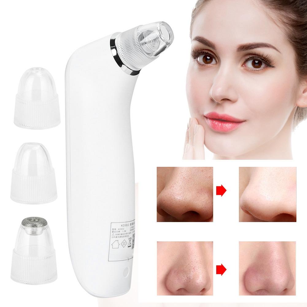 Electric Face Pore Cleanser Vacuum Suction Blackhead Extractor Removal ...