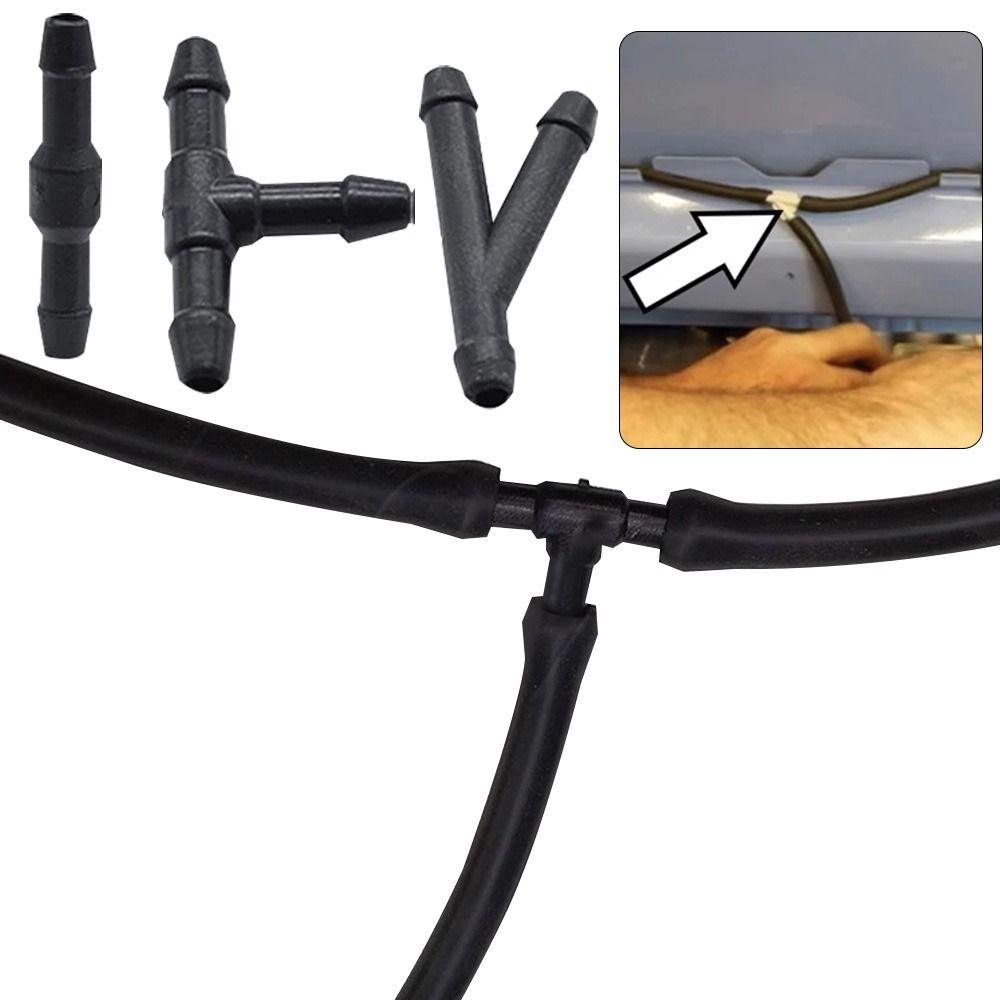 Nozzle T/Y/I Type Splitter Wiper Cleaning Water Hose Connector ...