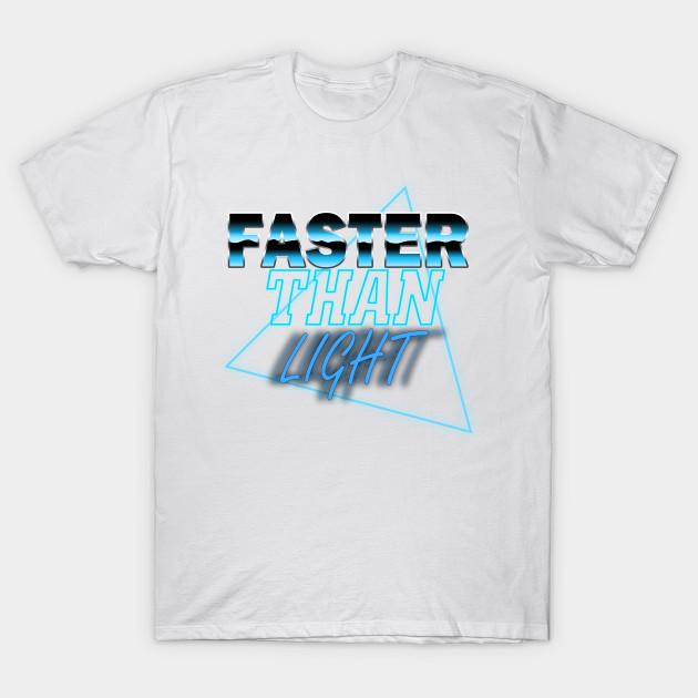 Buy T Shirt Women Faster Than Light Harajuku Print Kawaii Tshirt Summer ...