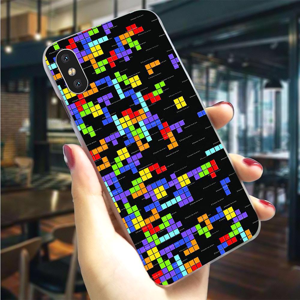 Tetris Plastic Hard Phone Case for Huawei P8 Lite 2017 Samsung Galaxy ...