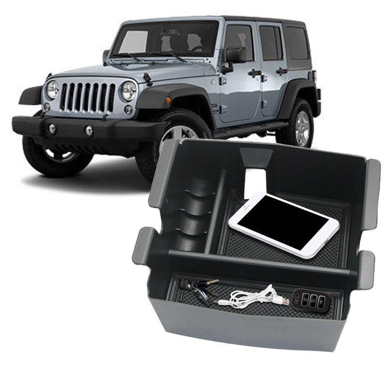 Buy Center Console Organizer For Jeep Wrangler JL/JLU 2018-19 Jeep ...