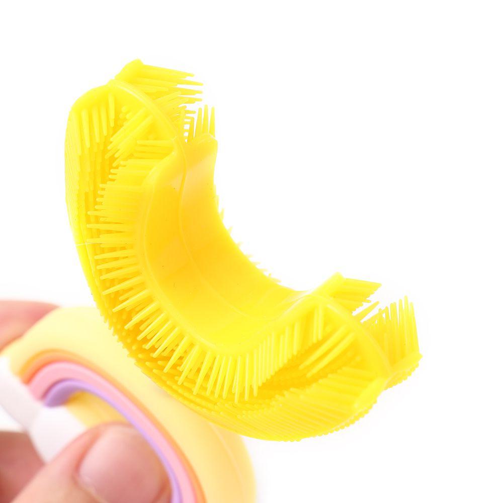 Infant Rainbow Children’s Toothbrush Teeth Clean Brush 360° Thorough ...