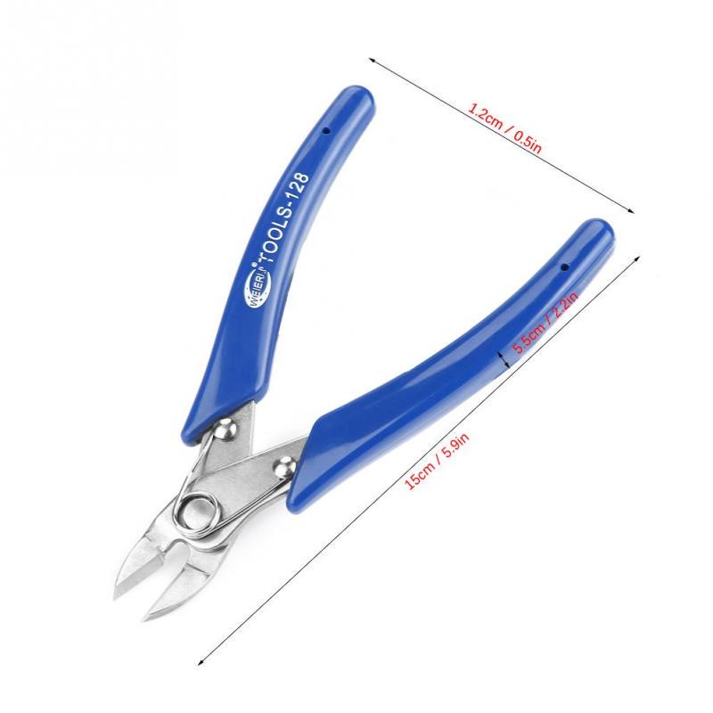 Buy Mini Electronic Pliers Diagonal Cutting Nippers Wire Cable Cutters ...