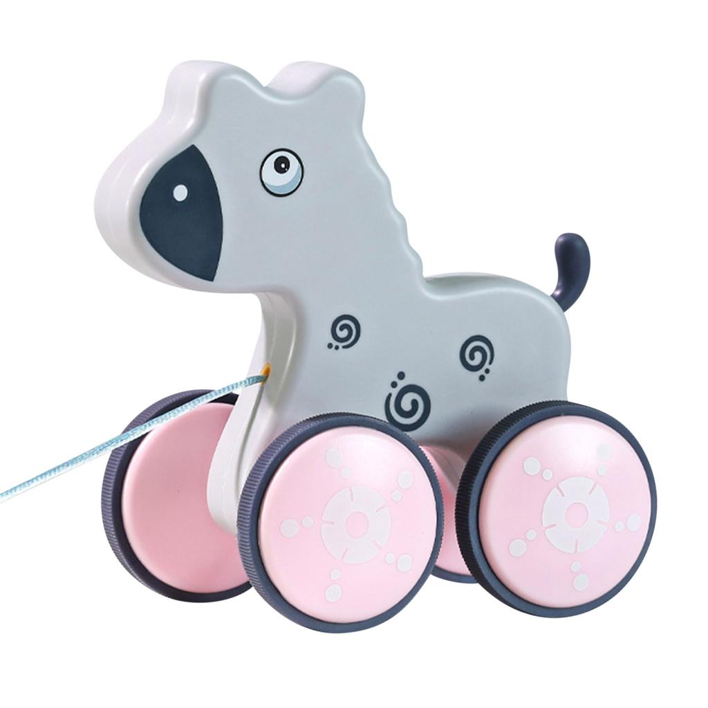 Kaufe Kinder Drag Toy Driver Pull Rope To Pull Animal Car Educational ...