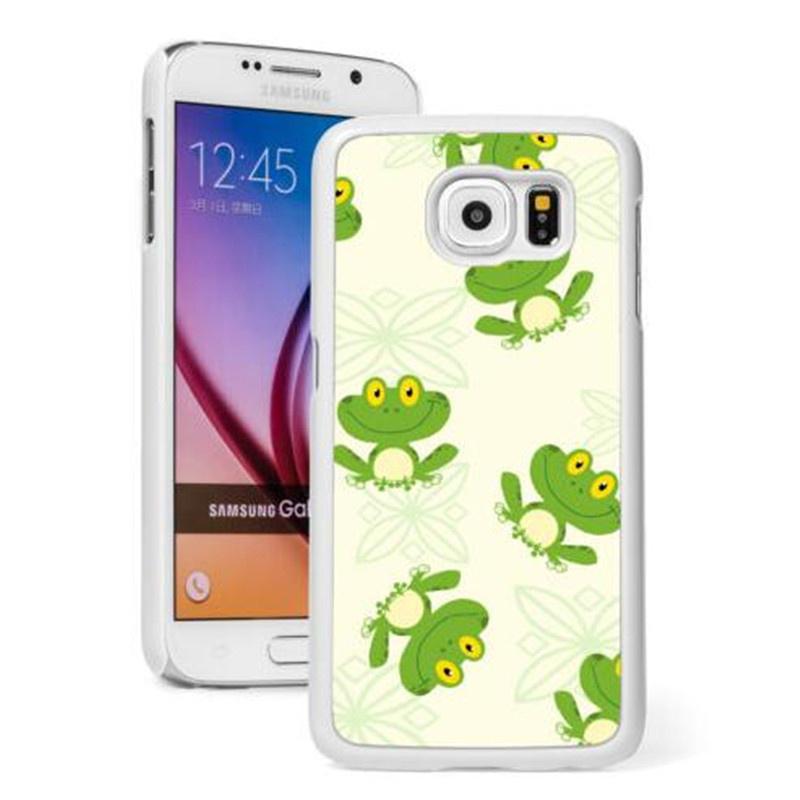 Buy Green Happy Frogs for iPhone 4 5 6 7s Plus 8 X Case Samsung Galaxy ...