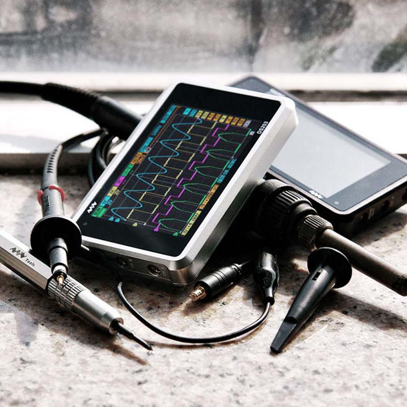 Mini Ds203 Dso 4 Channel 72Ms/S Dso203 Quad Pocket-Sized Professional ...
