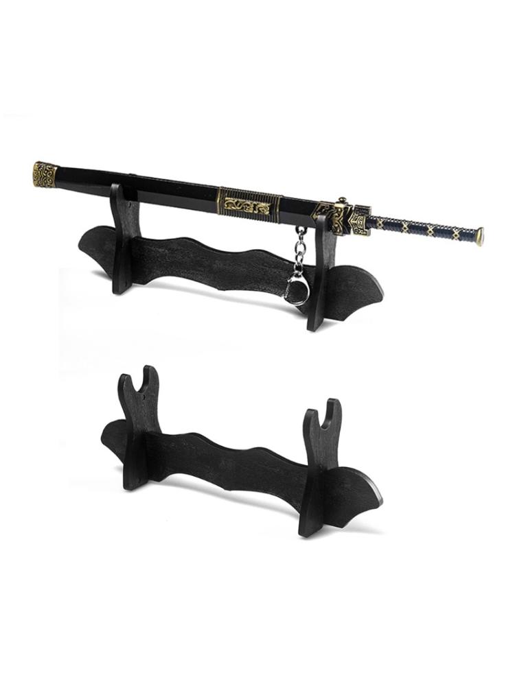 Cheap Black Sword Stand Portable Sword Rack Holder Display Single ...
