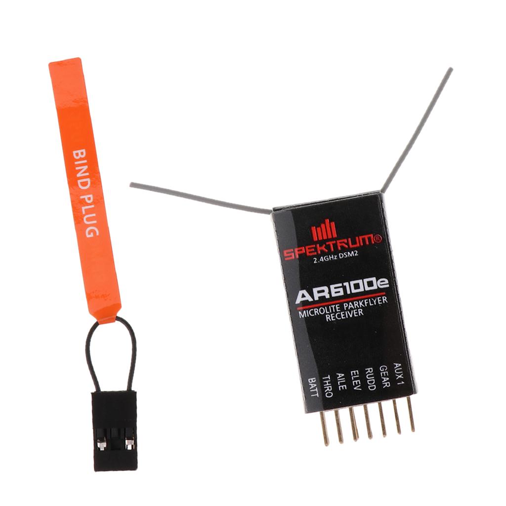 Buy AR6100E Receiver 6CH 2.4GHz for JR SPECTRUM DSM2 DX6I DX18 DX8 DX9 ...