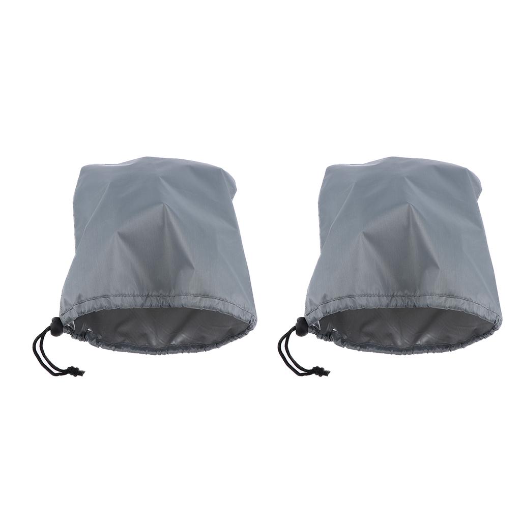 2PCS Universal Automobile Rearview Mirror Dust /Snow Cover Waterproof ...