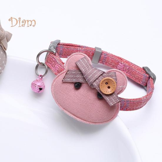 Buy TSP Cat Collar with Bell Small Dogs Adjustable Collar Necklace ...