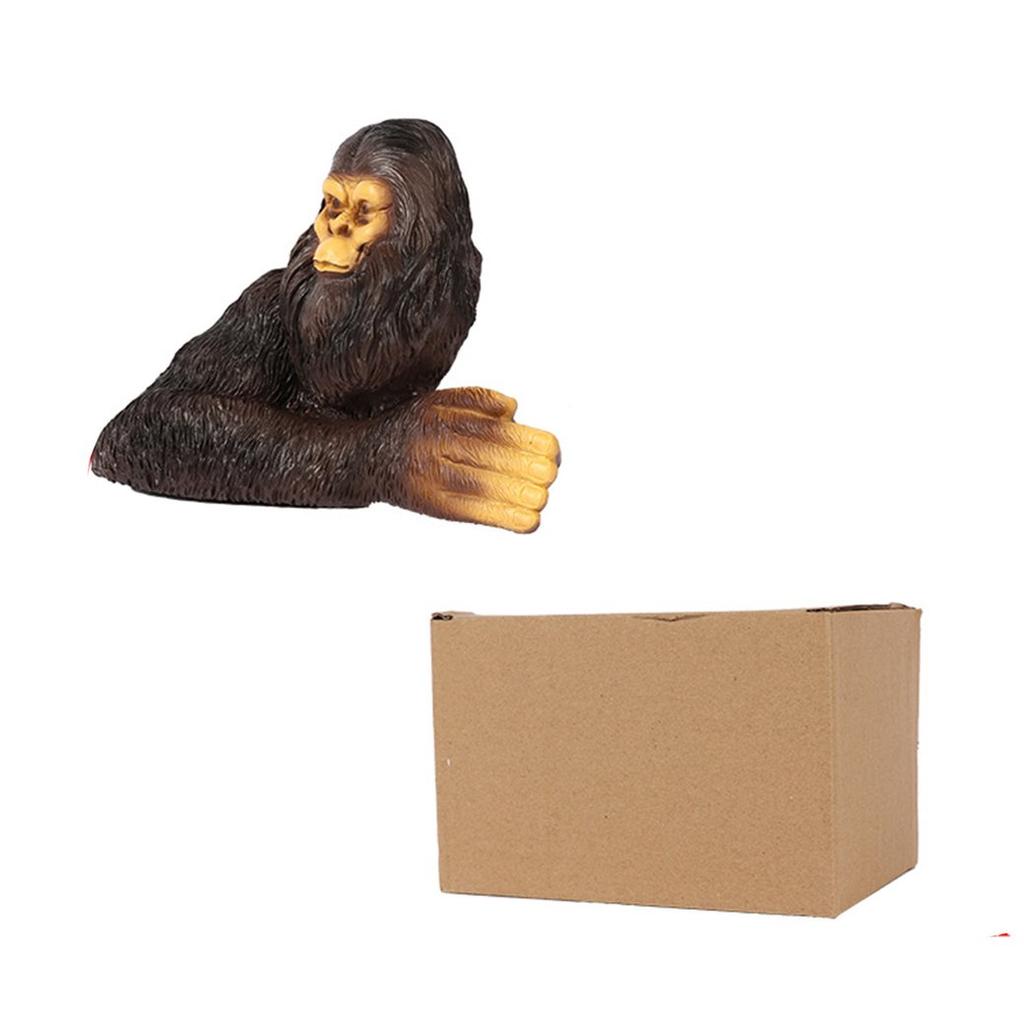 Buy SX Bigfoot Statue Bigfoot Bashful Ape Ferocious Ape Sculpture Tree ...
