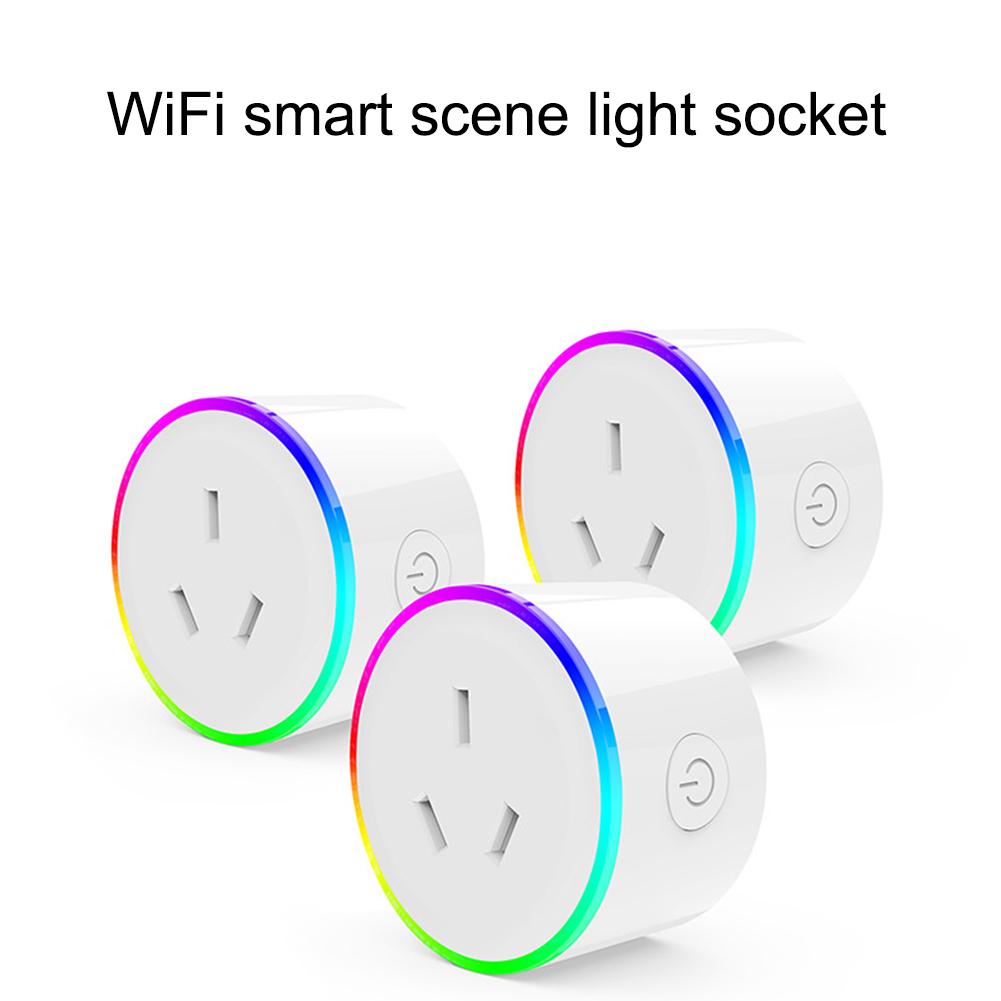 WiFi Socket AU Plug WiFi Smart Socket Remote Control Timer Outlet Power ...