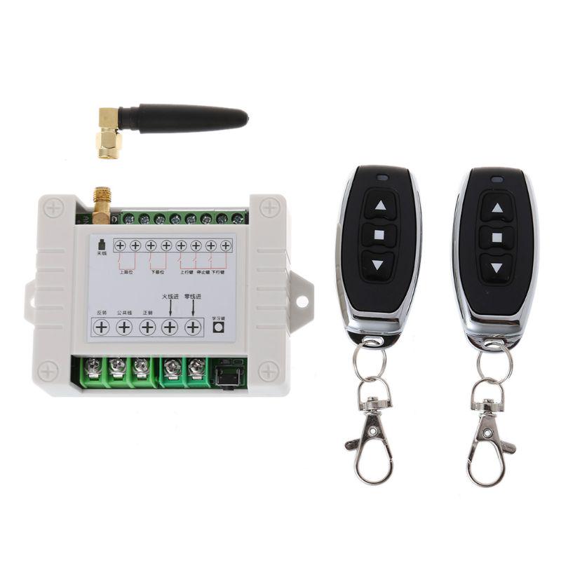 1Set C85-260V 1/2/3CH Motor Remote Control Door Wireless Receiver ...