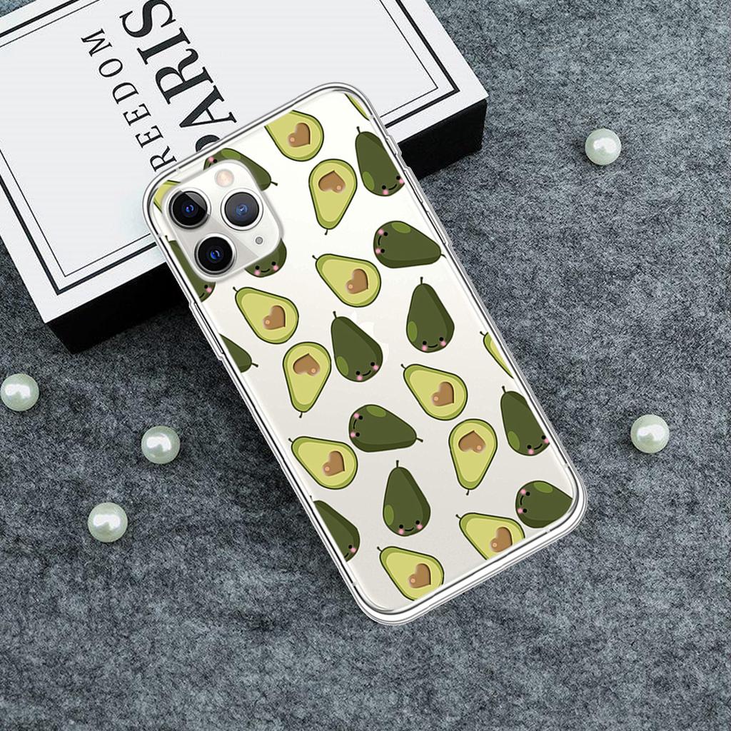 Buy Funny Cartoon Avocado Phone Case For 11 Pro X XR XS MAX 8 7 6 6S ...
