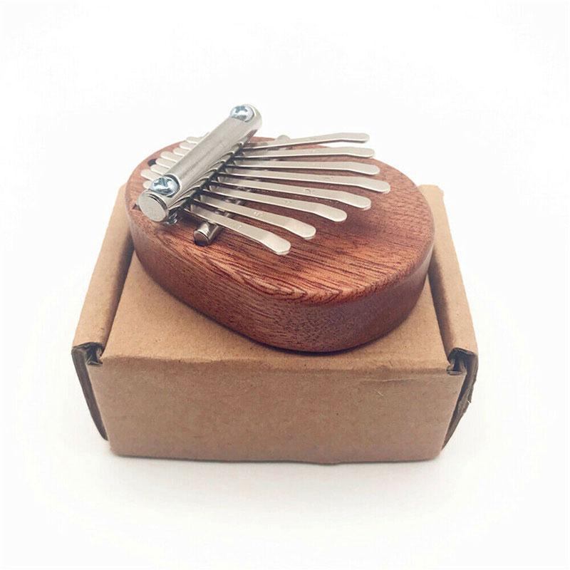Buy Mini 8 Keys Kalimba Thumb Piano Finger Percussion Pocket Musical ...