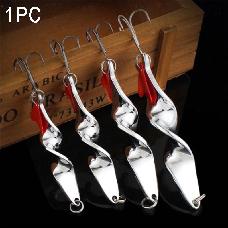 1PC 7g 10g 14g 21g 28g Rotating Metal Spinner Spoon Fishing Lure Hard Baits for Trout Pike Pesca ...