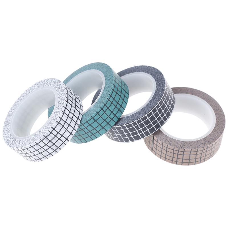 10M Grid Tape Paper Diy Adhesive Tapes Stickers Decorative Stationery ...