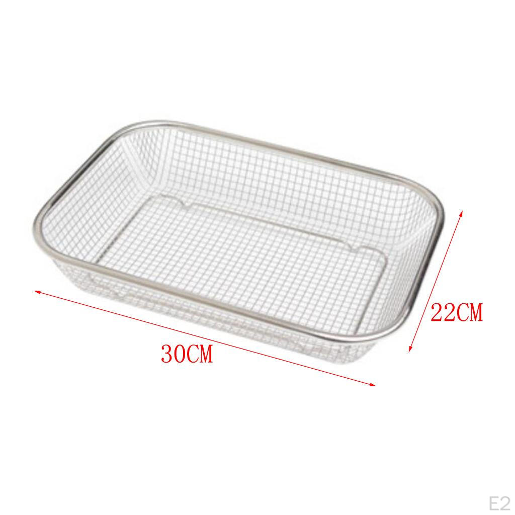Buy Stainless Steel Rice Drainer Basket Kitchen Colander Chopsticks ...