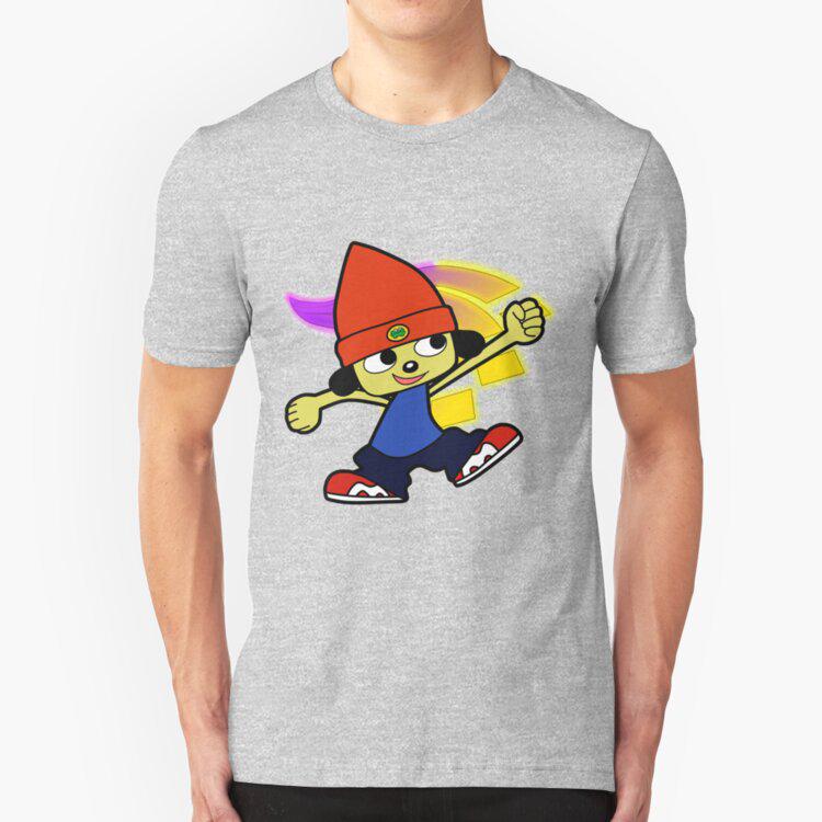 Buy Parappa The Rapper Yeah High Contrast T Shirt Summer Men TShirts ...