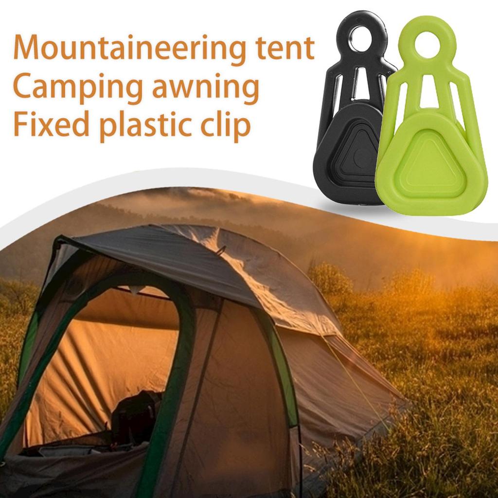 Buy Outdoor Camping Tent Clip ABS Material Heavy Duty Wind Clamp Hook 2 ...