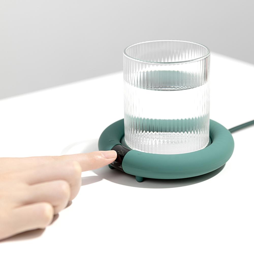 Buy Urallife Smart Touch Heating Coaster Mini Plug Mug Warmer Heat Cup ...