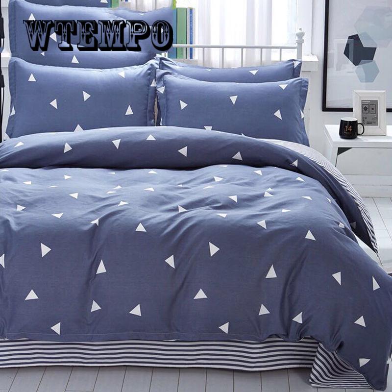 Buy Fashion Bedding Sets Bed Linen Simple Style Bedding Set Full King ...