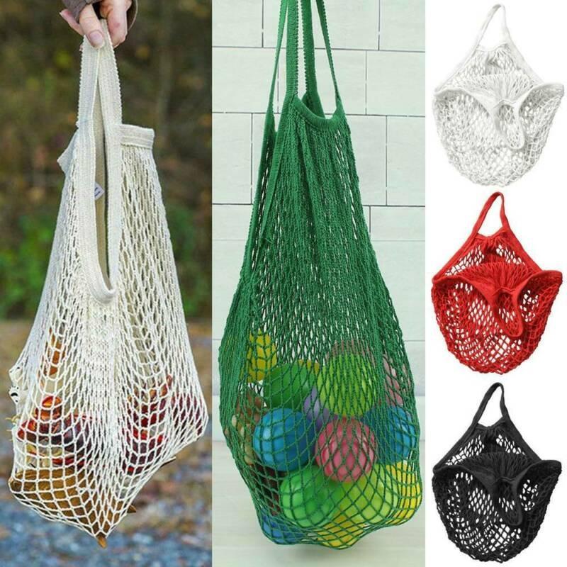 Buy Portable Mesh Net Turtle Bag String Shopping Bags Veg Fruit Toys ...