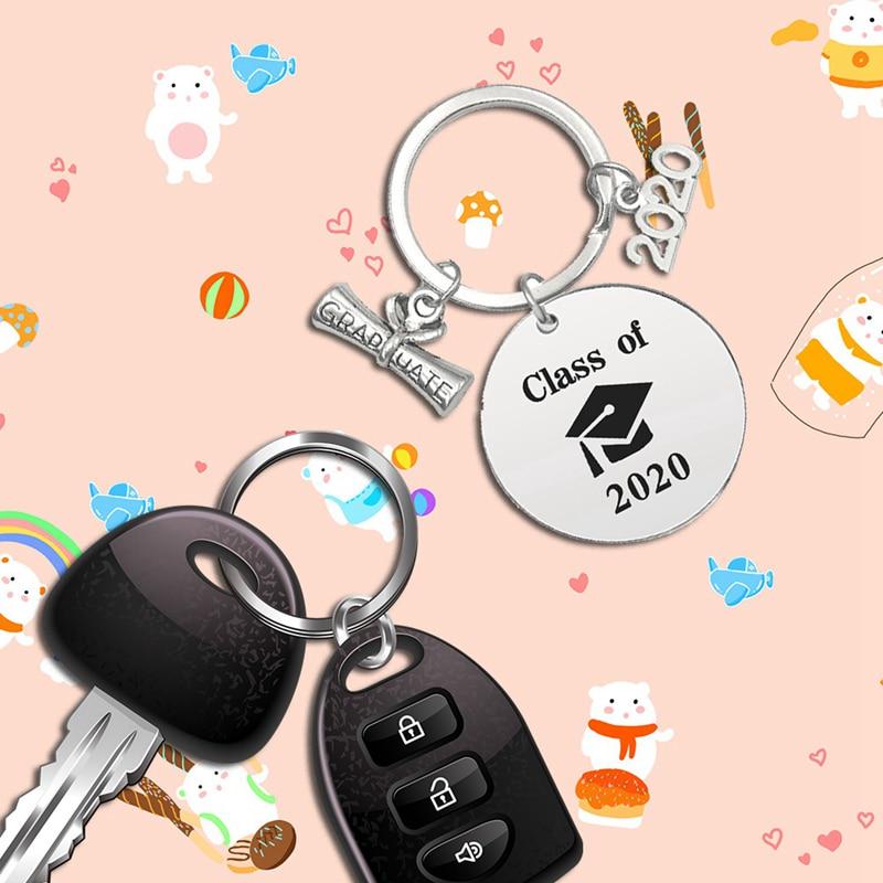 Buy Graduation Day Hat Keychain Class Of 2020 Keychain Creative Metal ...