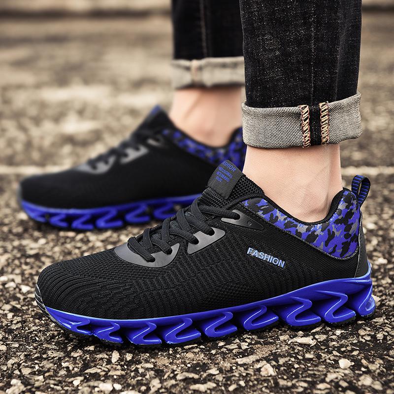 Men's Casual Trainer Sports Running Sneakers Walking Athletic Tennis ...