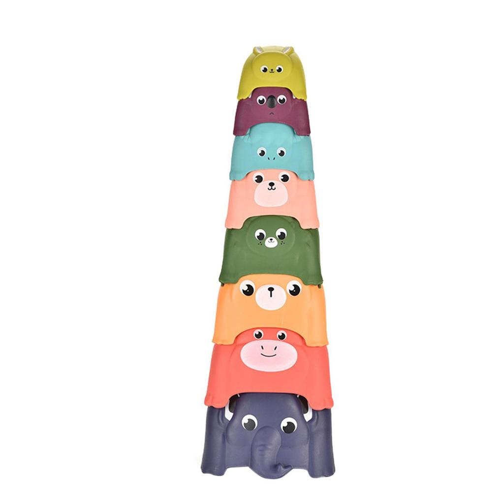 Buy Stacking Cups Toy Nesting Building Toys Set for Toddler Kids at ...