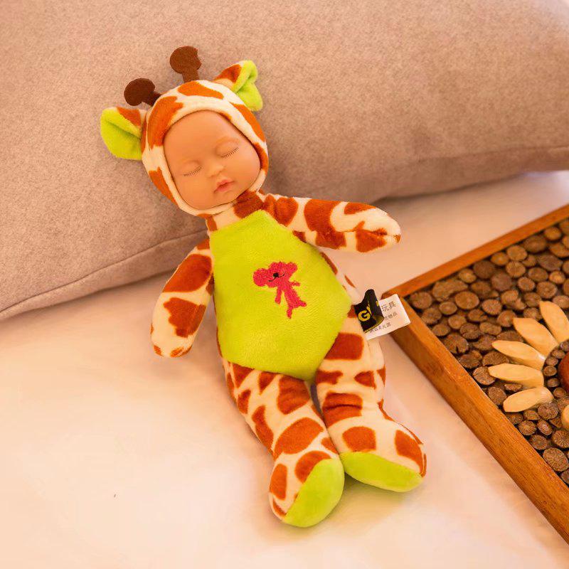 Buy Cute Sleeping Baby Children Plush Doll Plush Toy Pillow Birthday ...
