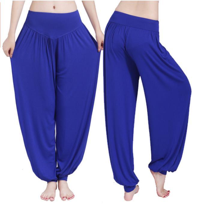 Buy Cotton High Waist Dancing Harem Modal Trousers Women at affordable ...