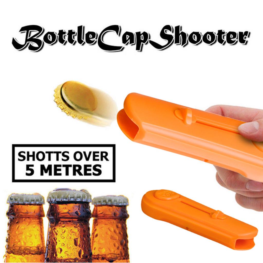 Buy Magnetic Firing Cap Creative Flying Launcher Shooter Bottle Beer ...