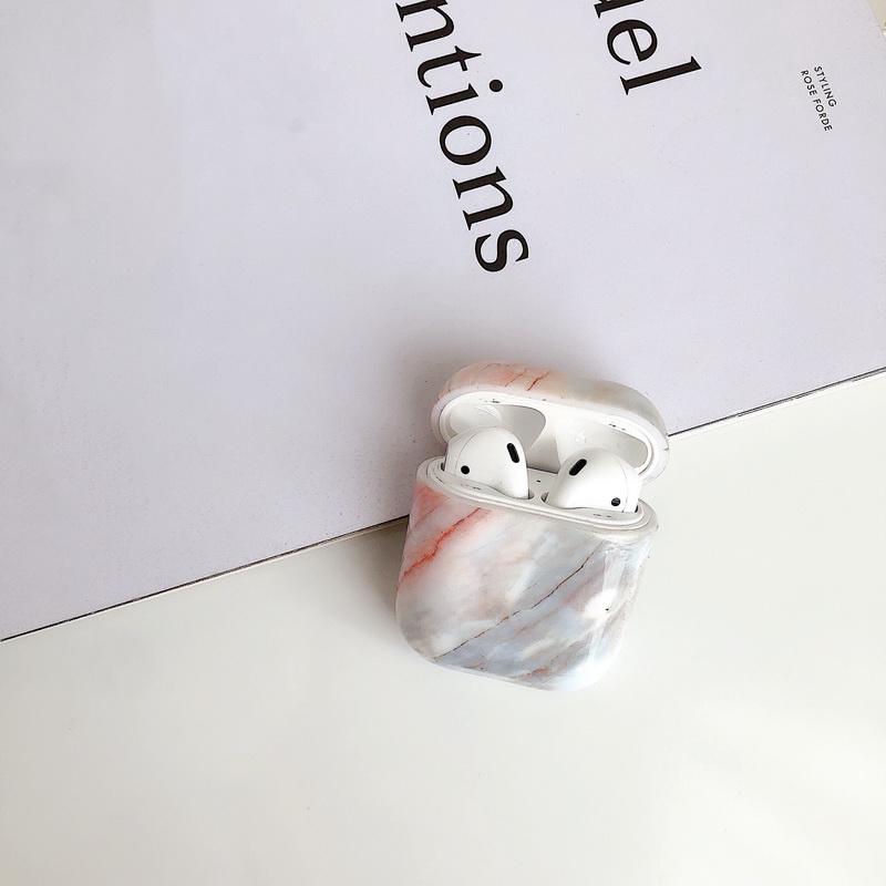 Buy Shockproof Marble Pattern Hard Case Cover For Apple Airpods ...