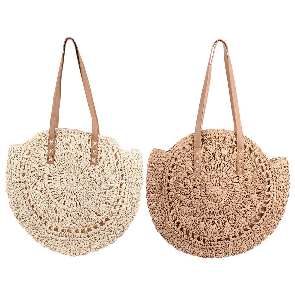 Kits & How To Crochet Knitting handmade straw bag etna.com.pe