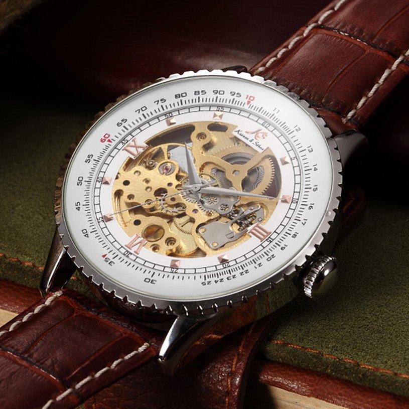 Buy Lovely Victoria Hollow Out Men Women PU Leather Wrist Watch Big ...