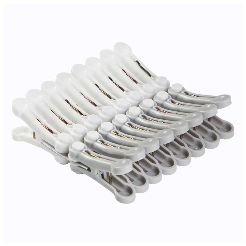 Cheap 16pcs Traceless Clamps Clothespin Laundry Organizer Bed Sheet ...