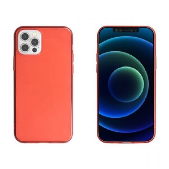 Buy Myway iphone 12/12 pro crystal soft case red at affordable prices ...
