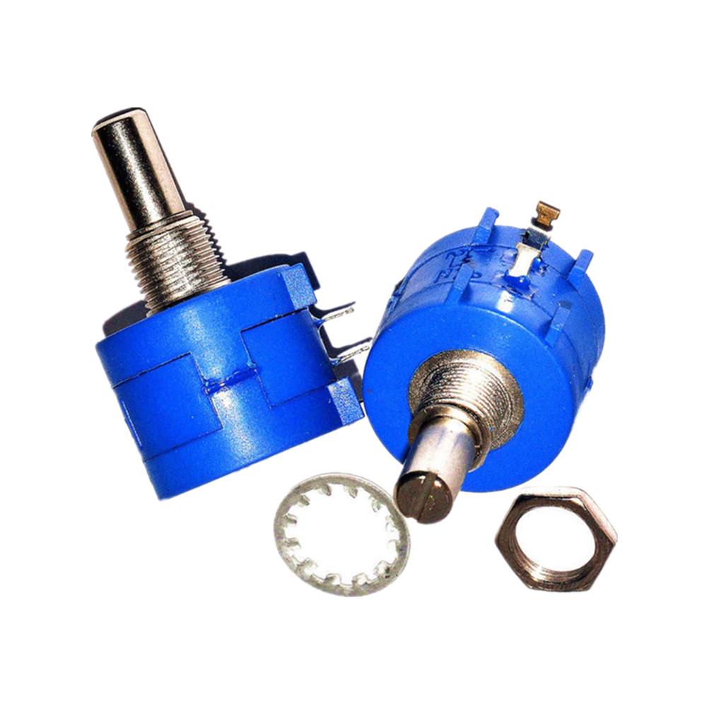 3590S 500 1K 2K 5K 10K 20K 50K 100K Ohm Rotary Wirewound Precision ...